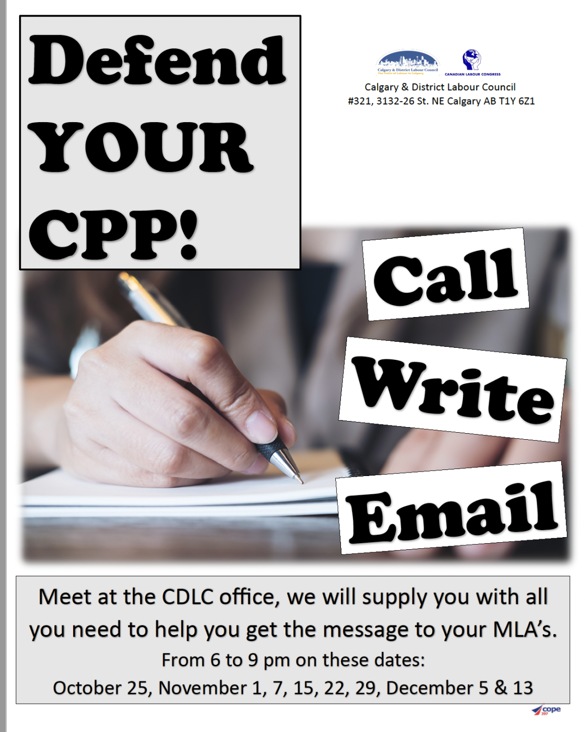 The Calgary & District Labour Council - Calgary & District Labour Council